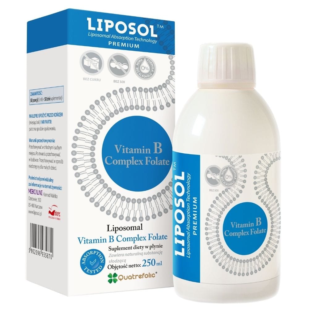 Liposol B-kompleks folat - 250 ml – Medpak